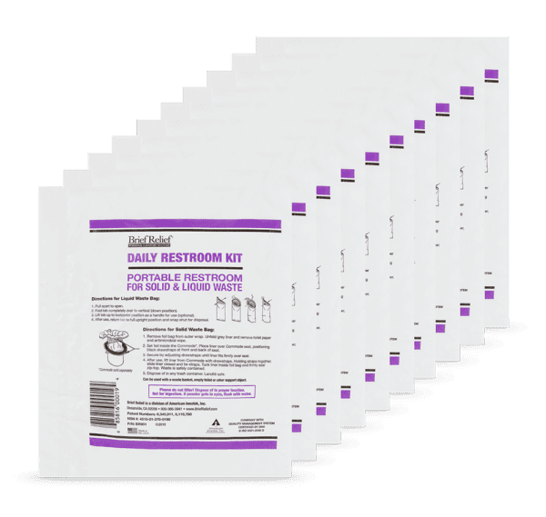 BR901– Brief Relief Daily Restroom Kit (50 ct)