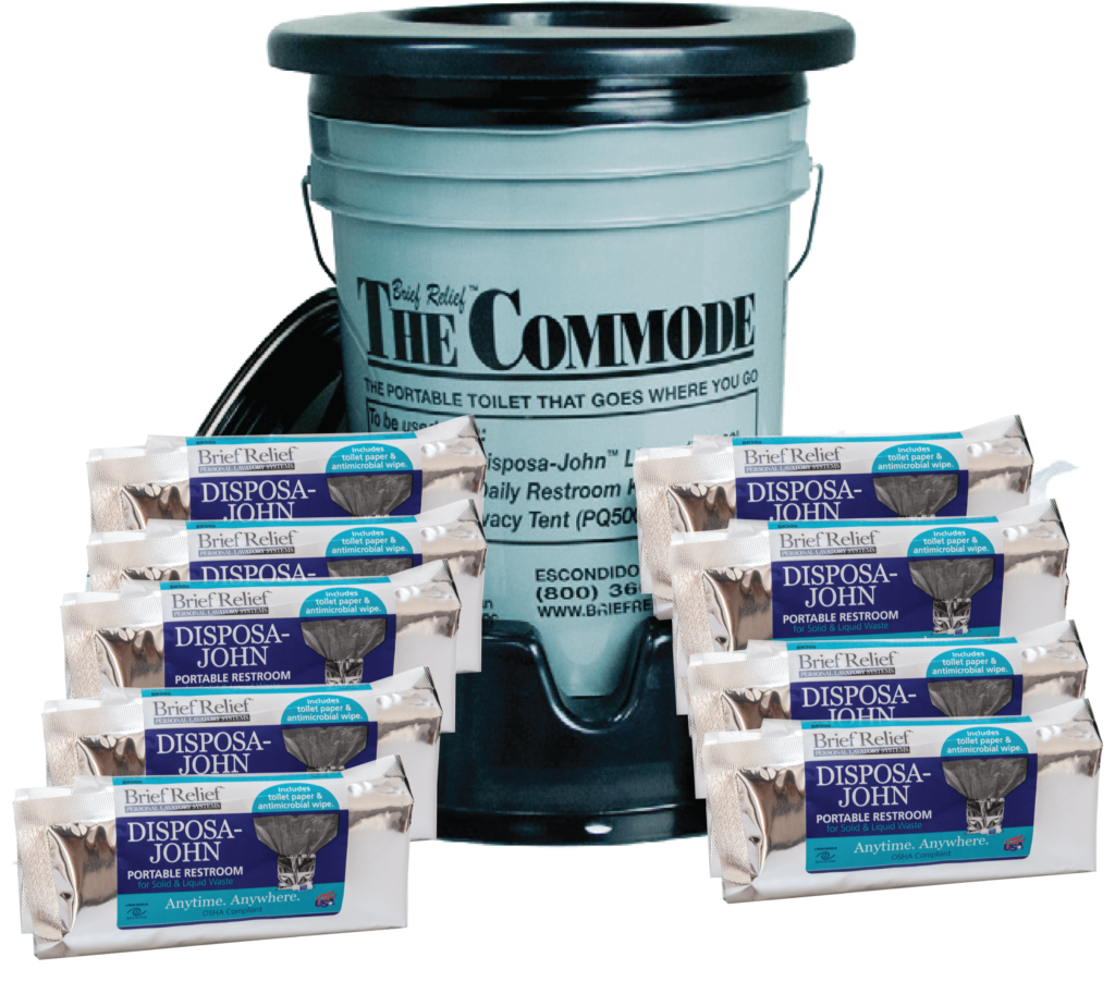 Brief Relief | Personal Lavatory Systems