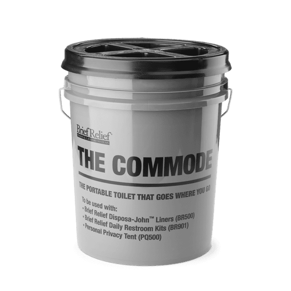 Brief Relief Commode with Gamma Lid