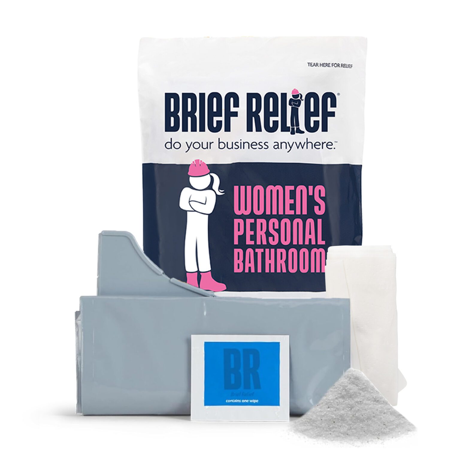 Portable Bathroom Solutions for the Mobile Workforce | Brief Relief